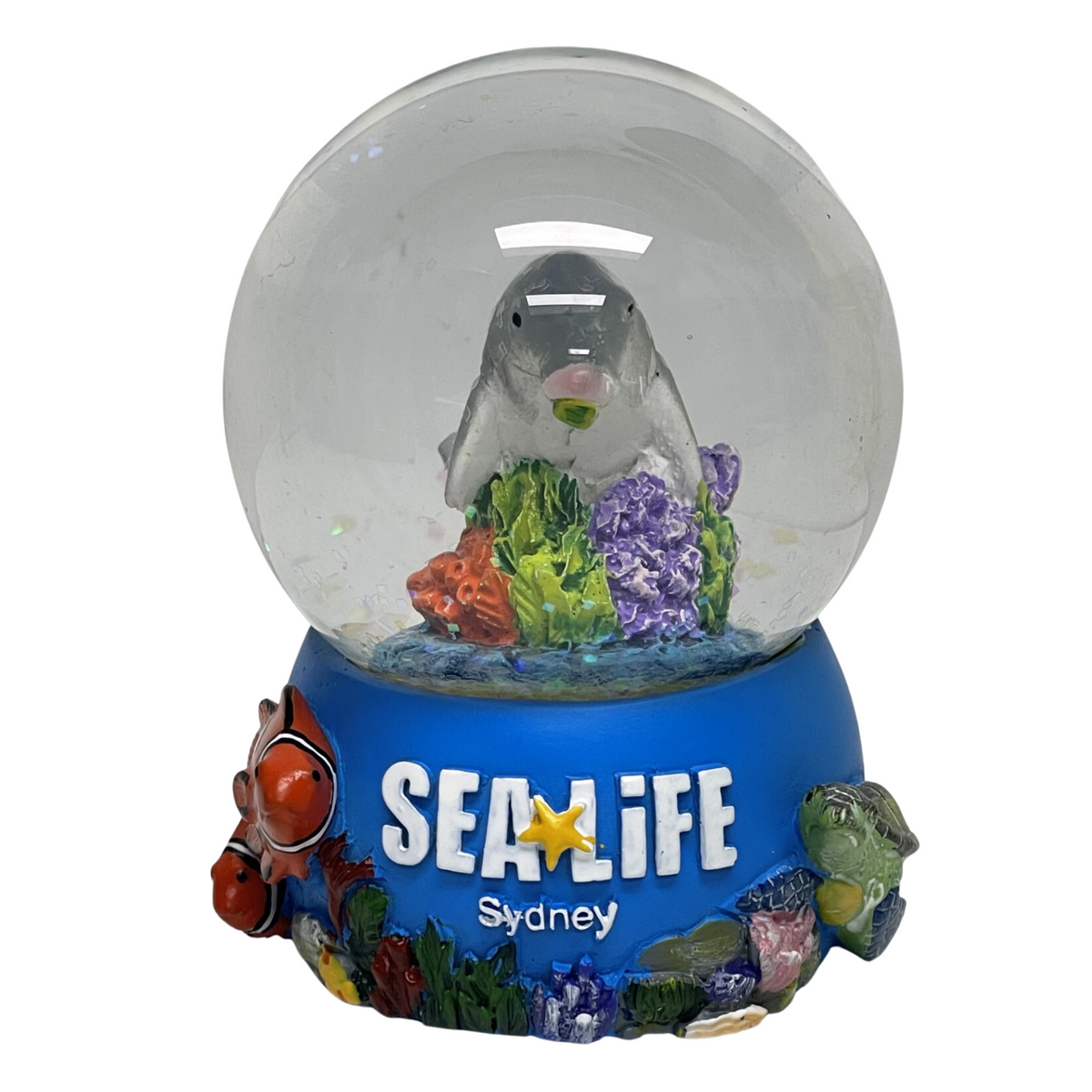SEA LIFE Dugong Snowglobe 65mm – SEA LIFE Sydney Aquarium